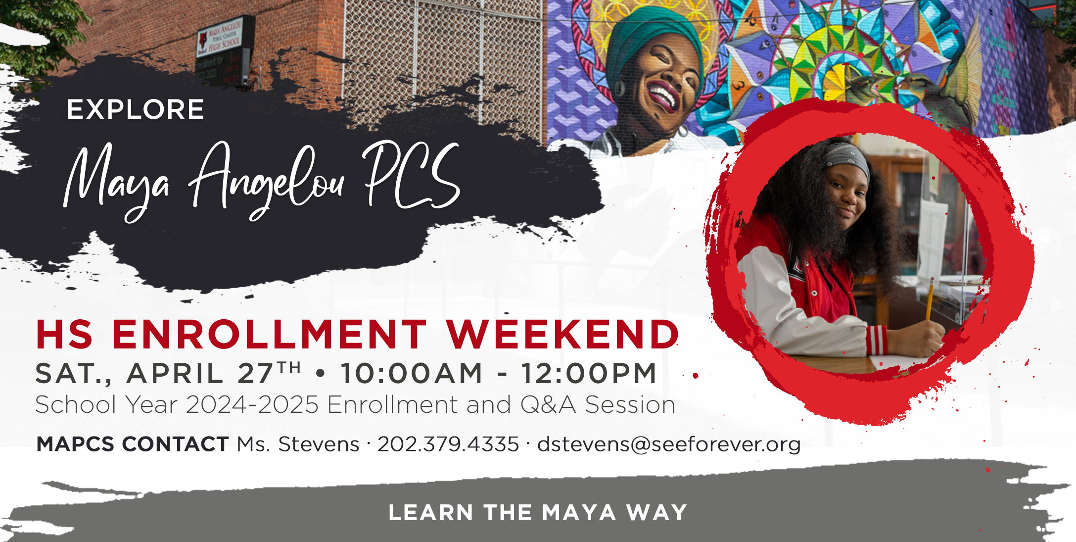 Maya Angelou PCS High School (Grades 9-12) - Maya Angelou Public ...